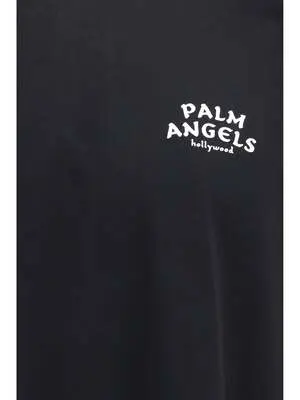 Palm Angels Palm Drift Back Over T-shirt - Black