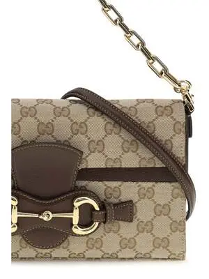 Gucci Medium Horsebit Ristretto Shoulder Bag