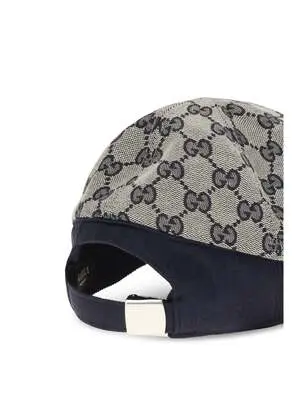 Gucci Gg Cotton Fabric Baseball Hat