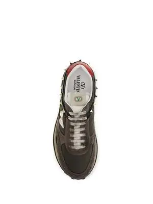 Valentino Garavani Studded Butterfly Low-top Sneakers