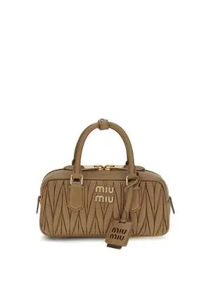 Miu Miu Arcadie Shoulder Bag - Cream