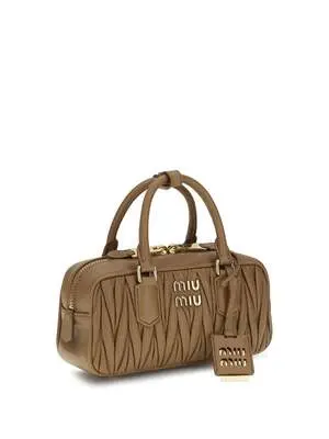 Miu Miu Arcadie Shoulder Bag - Cream
