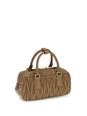 Miu Miu Arcadie Shoulder Bag - Cream