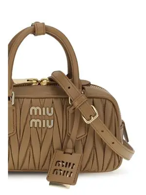 Miu Miu Arcadie Shoulder Bag - Cream