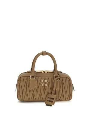 Miu Miu Arcadie Shoulder Bag - Cream