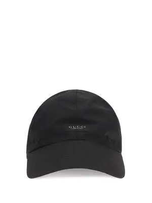 Gucci Logo Baseball Cap - Black