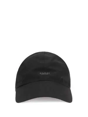 Gucci Logo Baseball Cap - Black