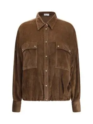 Brunello Cucinelli Corduroy Shirt - Brown