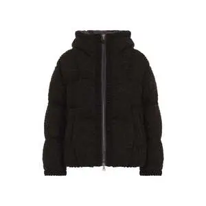 Moncler Cristallin Hooded Jacket - Brown