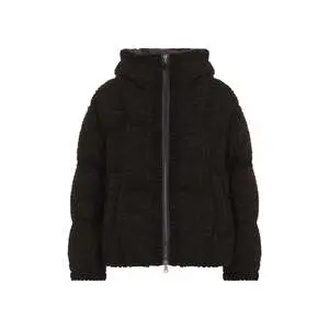 Moncler Cristallin Hooded Jacket - Brown