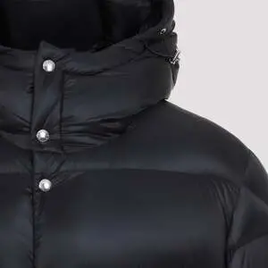 Moncler Orelith Short Parka With Down Padding - Black