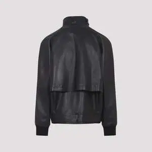 LANVIN Intarsia Bomber Jacket