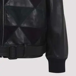 LANVIN Intarsia Bomber Jacket