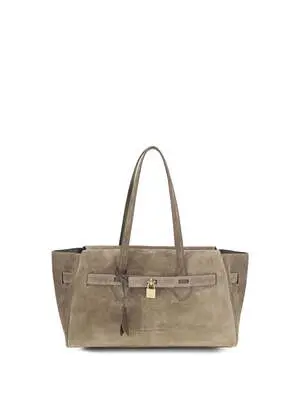 Brunello Cucinelli Suede Shoulder Bag