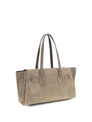 Brunello Cucinelli Suede Shoulder Bag