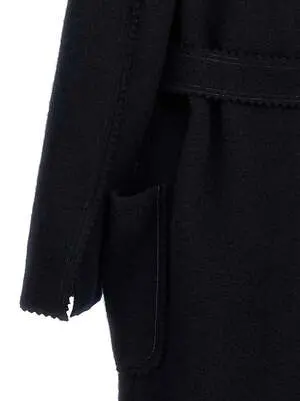 Max Mara Jene Wool And Cashmere Coat - Blue