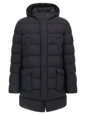 Herno Il Parka Quilted Down Jacket - Black