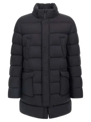 Herno Il Parka Quilted Down Jacket - Black