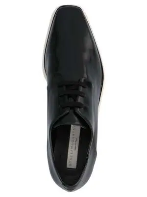 Stella McCartney Elyse Lace-up Wedge Shoes