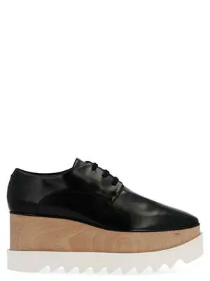 Stella McCartney Elyse Wedge Shoes - Black