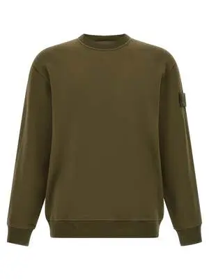 Stone Island Badge Ghost' Sweatshirt - Green