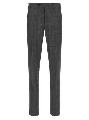 Zegna Square Flannel Dress - Gray