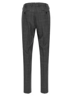 Zegna Square Flannel Dress - Gray