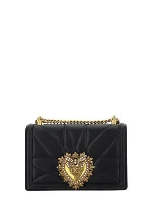 Dolce & Gabbana Medium Devotion Matelassé Nappa Shoulder Bag