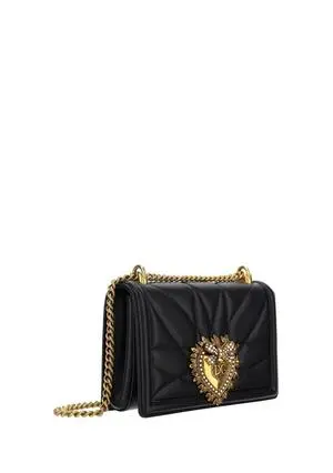 Dolce & Gabbana Medium Devotion Matelassé Nappa Shoulder Bag
