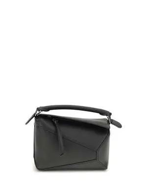 Loewe Puzzle Edge Mini Handbag - Black
