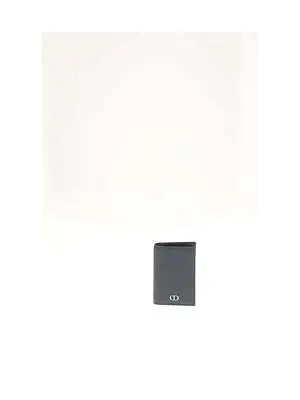 Dior Cd Icon Vertical Wallet - Blue
