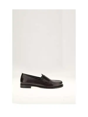 Celine Perforated Triomphe Loafers - Multicolor