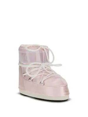 Moon Boot Icon Low Pearly Ankle Boots - Pink