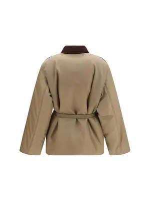Versace Responsible Jacket In Nylon Twill
