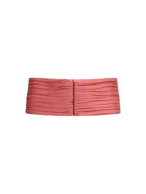 Valentino Garavani Wide Pleated Waist Belt - Pink