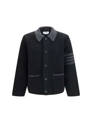 Thom Browne 4-bar Cotton Piqué Jacket