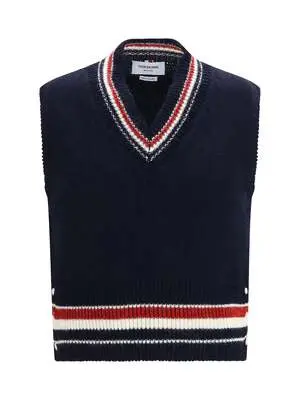 Thom Browne Classic Vests For Men