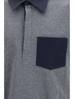 Thom Browne Oversized Colorblock Rugby Polo
