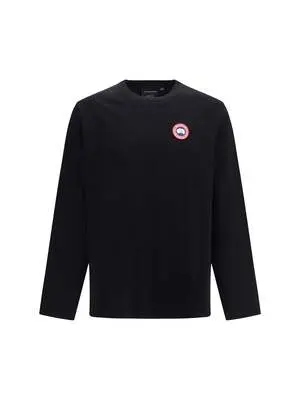 Canada Goose Vantage Long Sleeve T-shirt - Black
