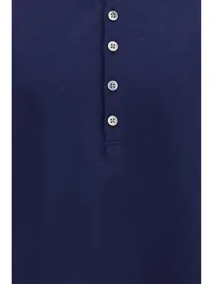 Thom Browne 4-bar Cotton Jersey Polo