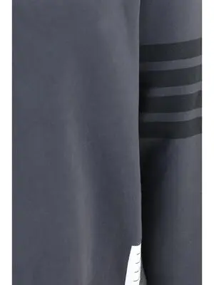 Thom Browne 4-bar Cotton Crewneck Sweatshirt