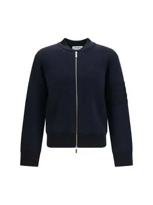 Thom Browne Ottoman Milano Stitch 4-bar Jacket - Blue