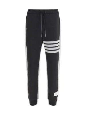 Thom Browne Loopback 4-bar Track Pants - Gray
