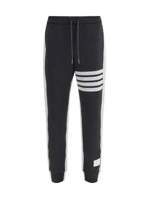 Thom Browne Loopback 4-bar Track Pants - Gray