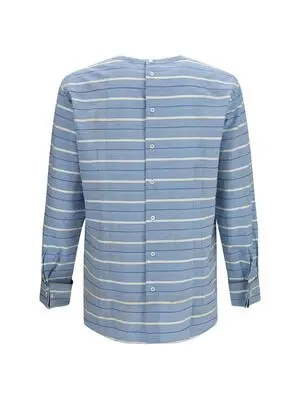 Prada Cotton Shirt With Back Buttons