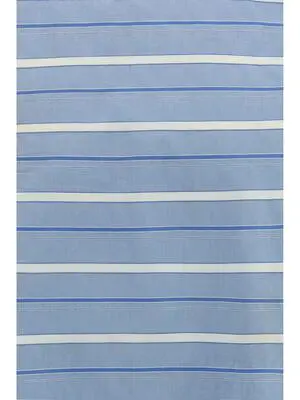 Prada Cotton Shirt With Back Buttons - Blue