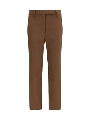 Brunello Cucinelli Straight-leg Cotton Pants
