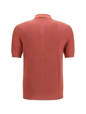 Brunello Cucinelli Short-sleeve Polo With Buttons