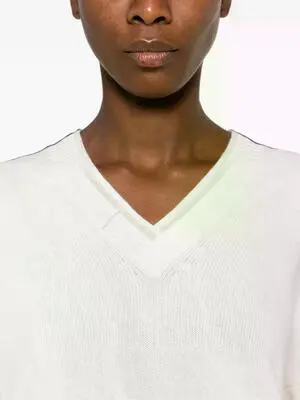 Fabiana Filippi V-neck Fine Knit Sweater