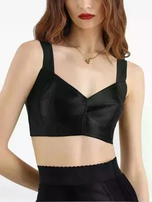 Dolce & Gabbana Satin Bustier Top